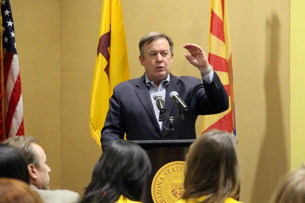 ASU President Michael Crow answers student sexual safety questions at ...