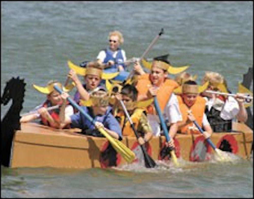Cardboard boat contest raises money for charity - The Arizona State Press