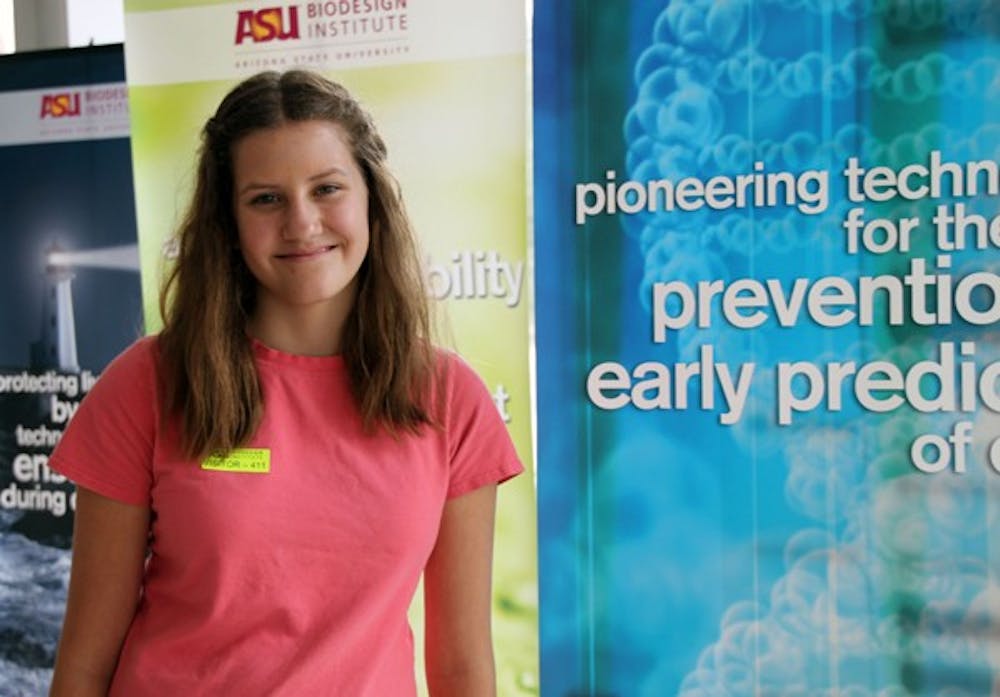Seventh grade student lives her dream job at ASU labs - The Arizona ...