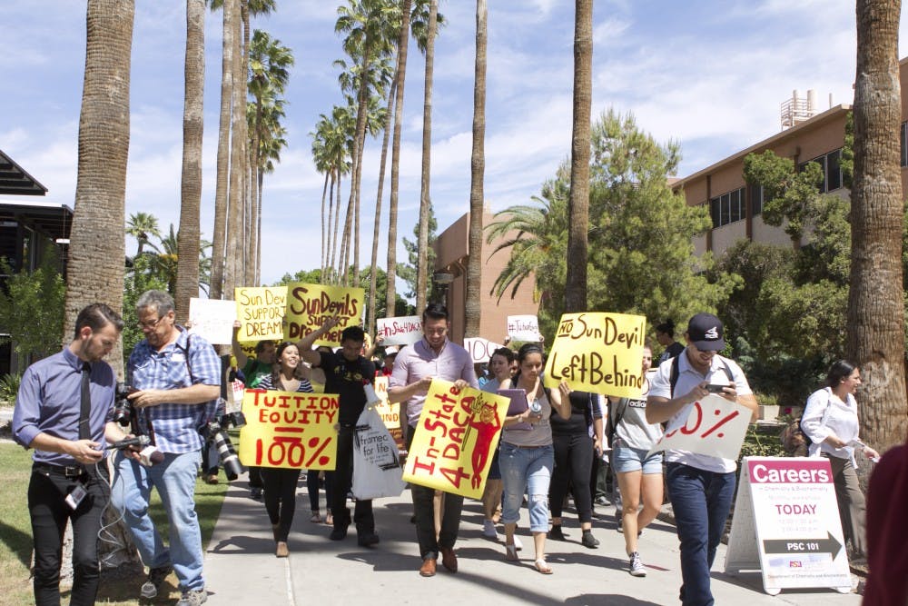 Regents to allow in-state tuition for DACA students - The Arizona State ...