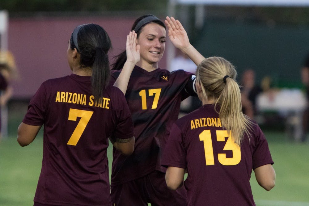 ASU soccer takes on Oregon and Oregon State in final home stand - The ...