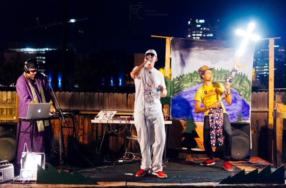 Christ-themed gangsta rap duo 20 Ft Neon Jesus combine hip-hop and ...