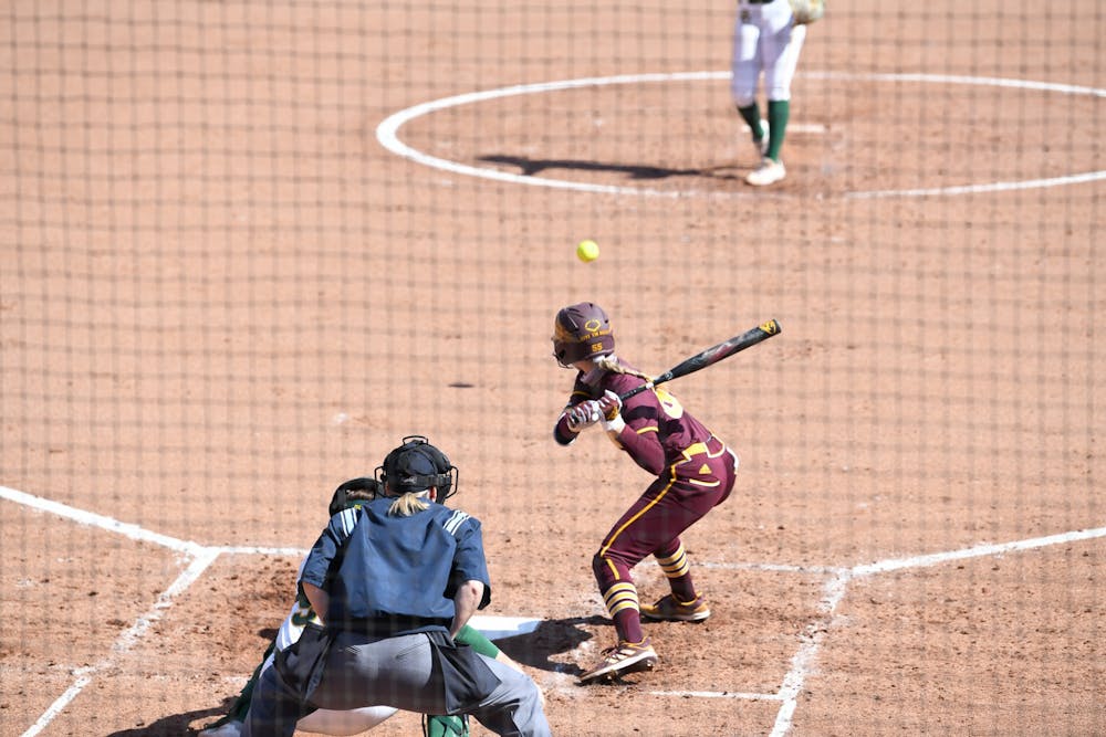 No. 13 ASU softball dominates in first ever matchup with GCU - The ...