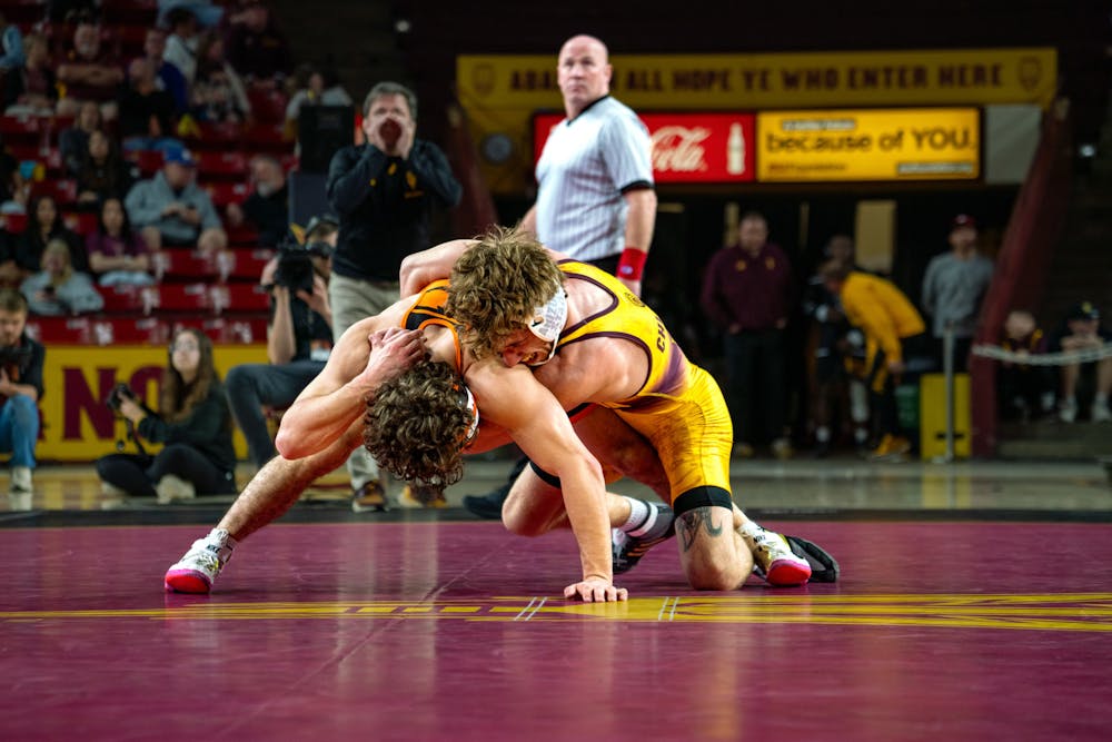 On the mat: Explaining Sun Devil wrestling's late season surge - The Arizona State Press
