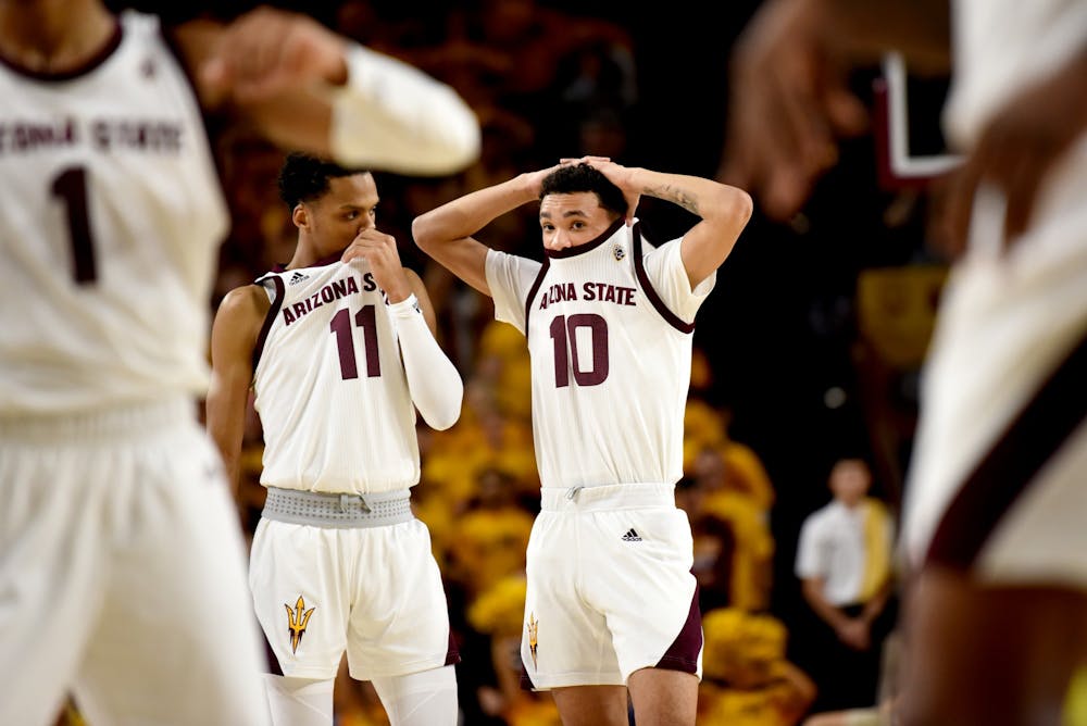 ASU men's basketball falls to Oregon in Pac-12 Men's Basketball ...