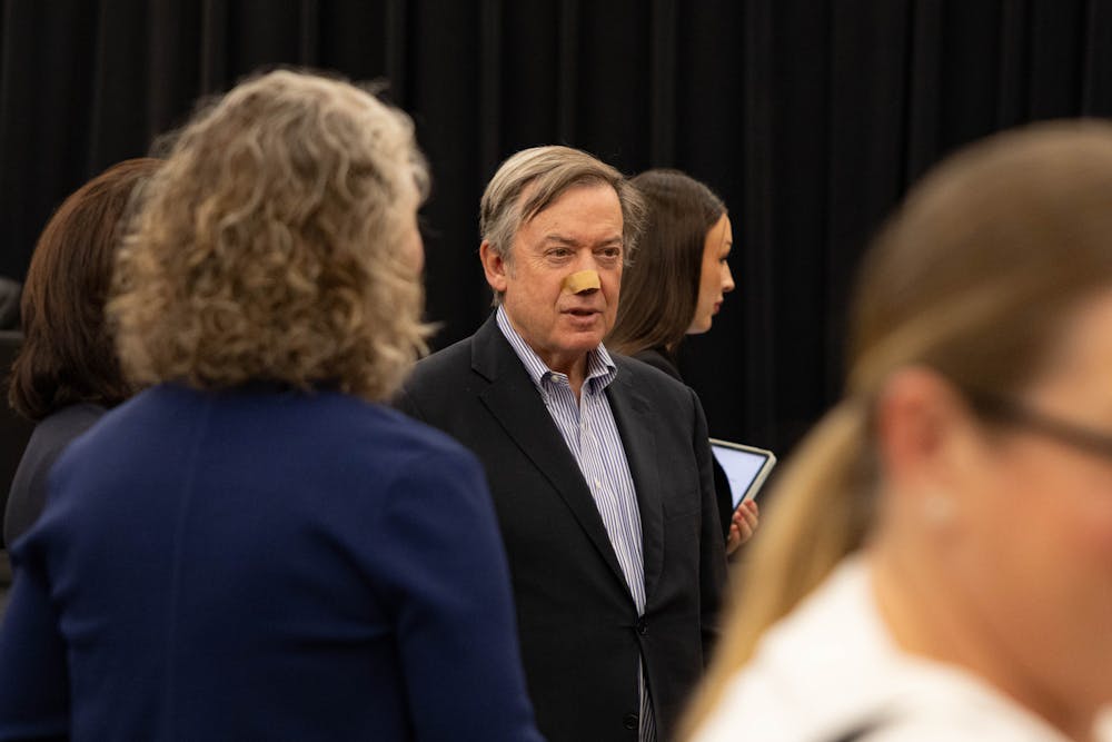 Michael Crow speaks on OpenAI, LGBTQ+ student space in Tempe forum ...