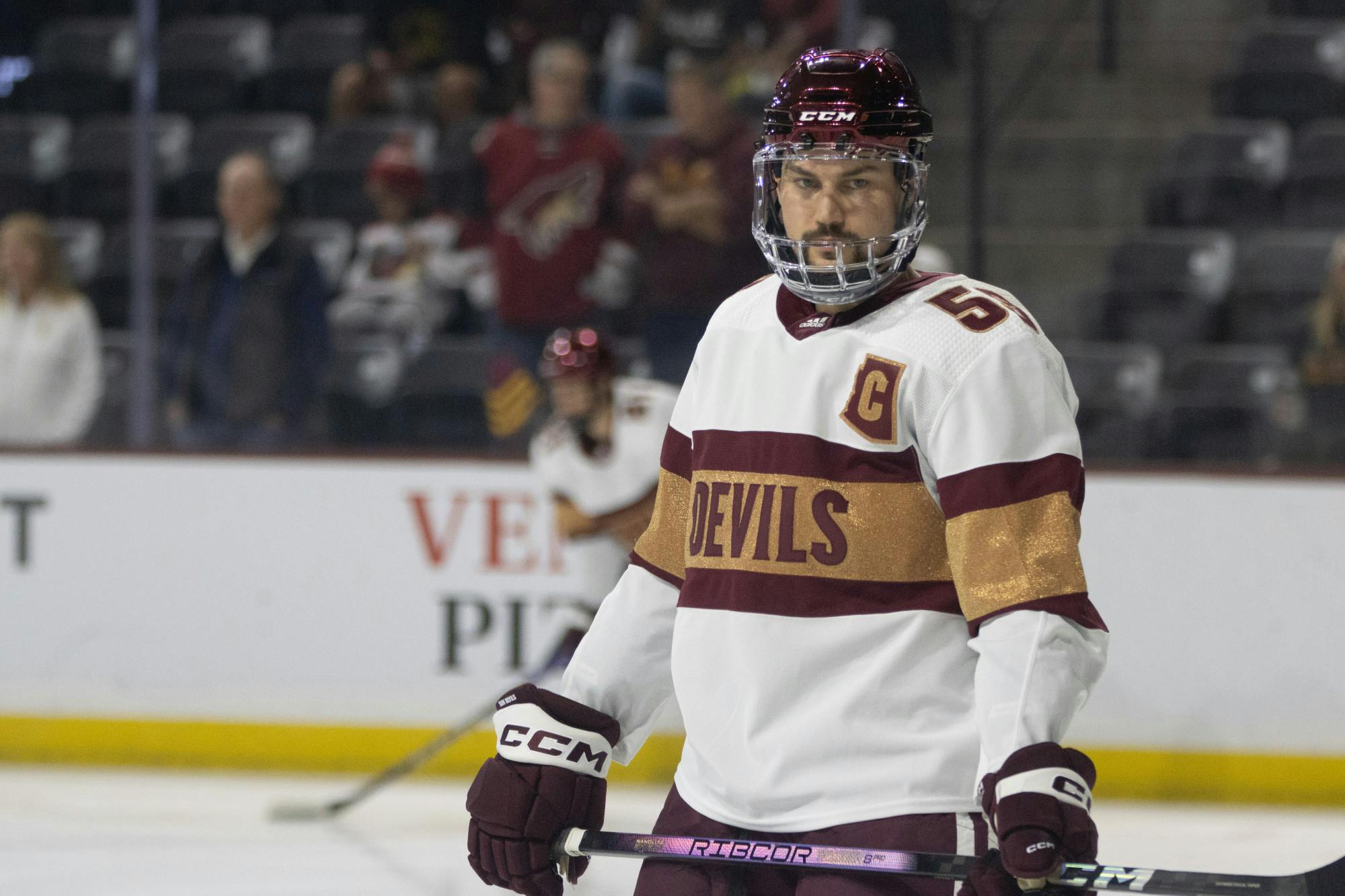 Sun Devil hockey teammates sing praises for captain Tyler Gratton - The ...