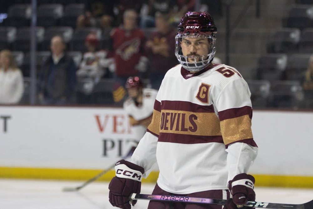 Sun Devil hockey teammates sing praises for captain Tyler Gratton - The ...