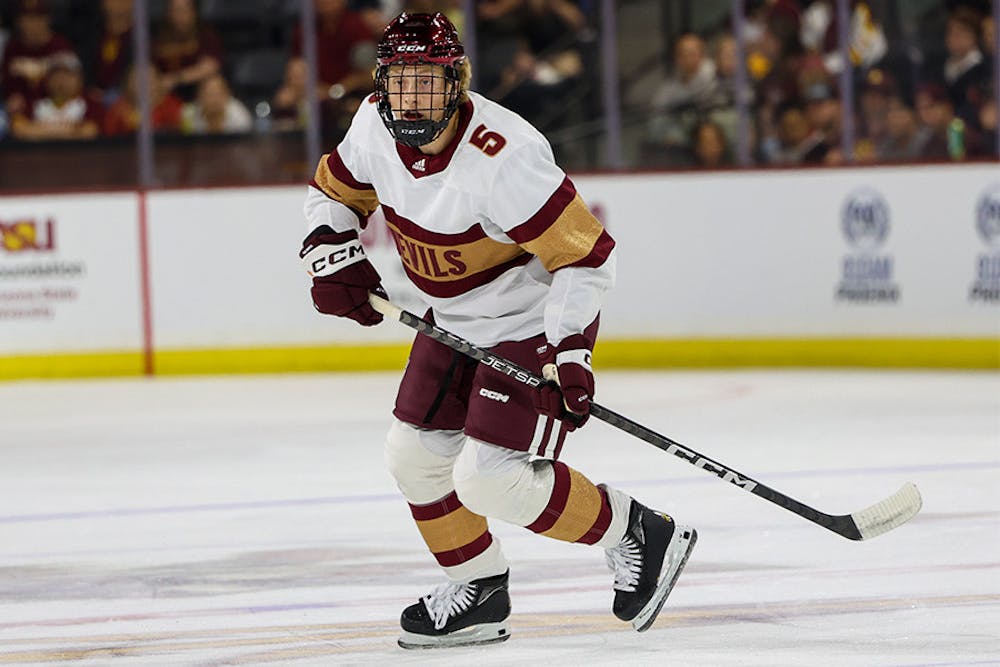 No. 16 ASU hockey stuns No. 2 Denver in Mullett Arena in 6-5 overtime ...