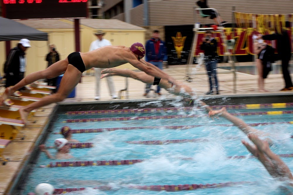 ASU men's swim and dive team kicks off NCAA Championships dominantly ...