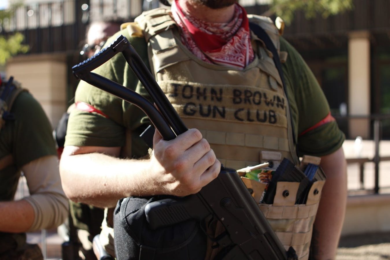 Gallery: A view from outside President Donald Trump's Phoenix rally ...