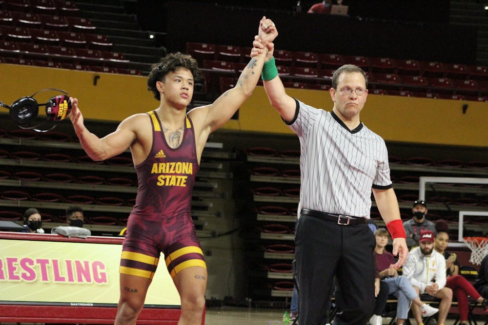 Kyle Parco leads ASU wrestling in first year as a Sun Devil - The ...
