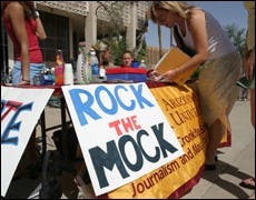 Kerry wins mock election - The Arizona State Press