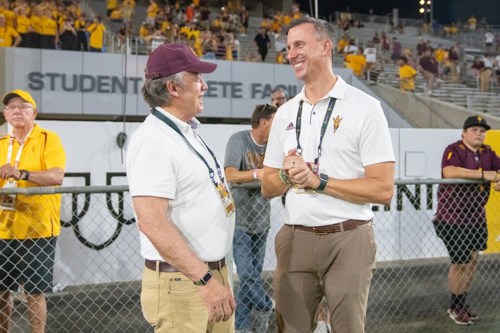 ASU athletic director Graham Rossini bleeds maroon and gold - The ...