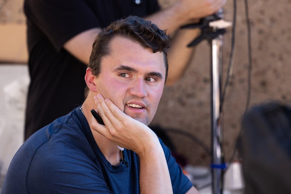 Turning Point USA founder Charlie Kirk challenges ASU students to ...