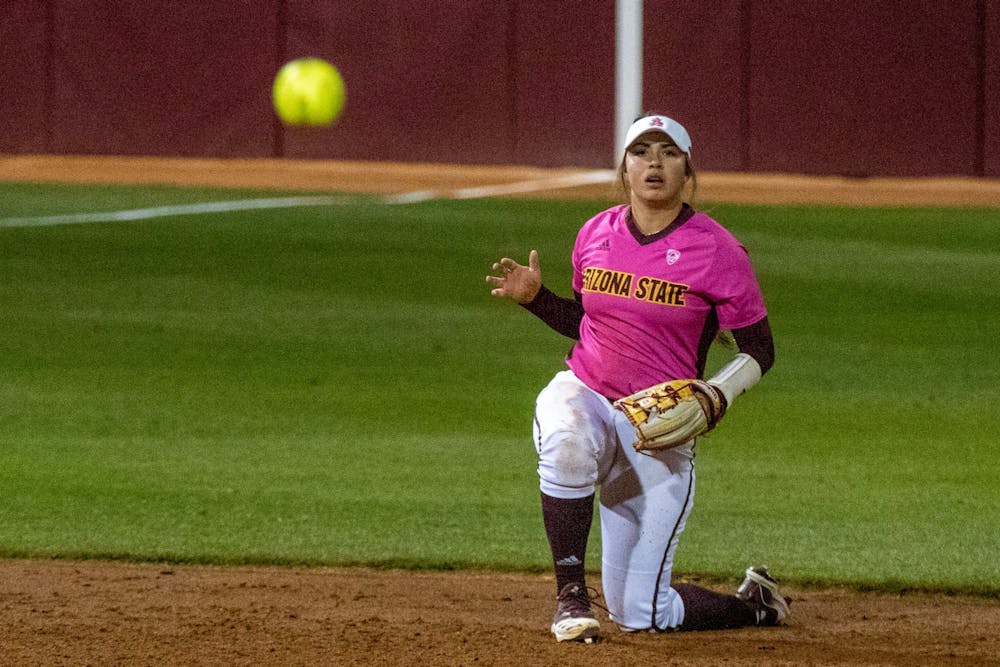 No. 13 ASU softball bounces back, defeats Stanford 3-1 - The Arizona ...