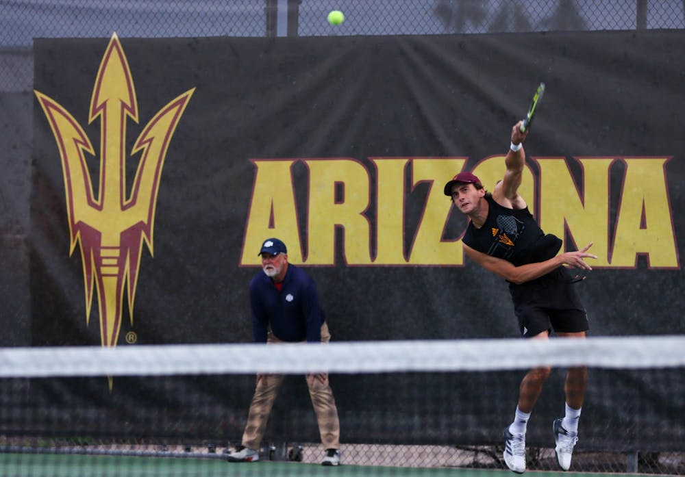 Junior transfer Jacob Bullard provides a needed boost to the ASU men's ...