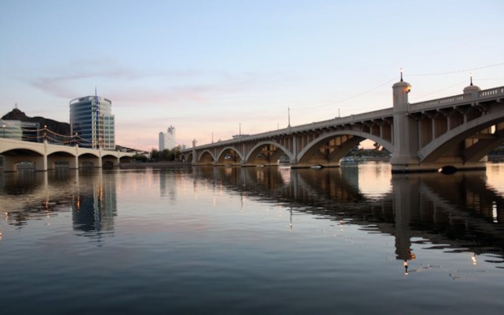 The Salt River gives life to Tempe - The Arizona State Press