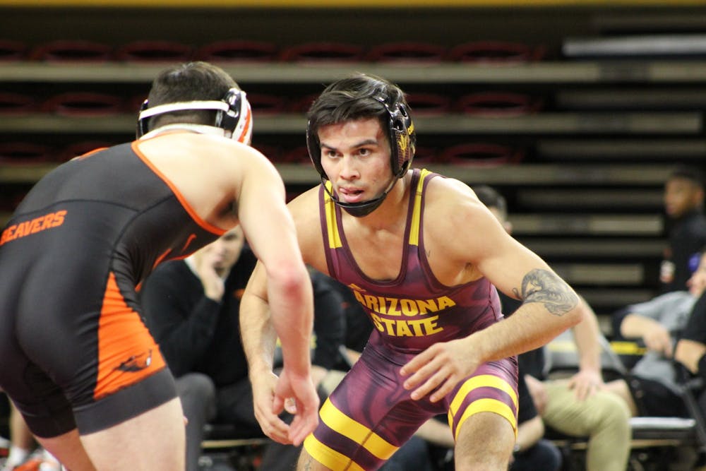 Anthony Valencia, ASU wrestling ready for Pac-12 tournament - The ...