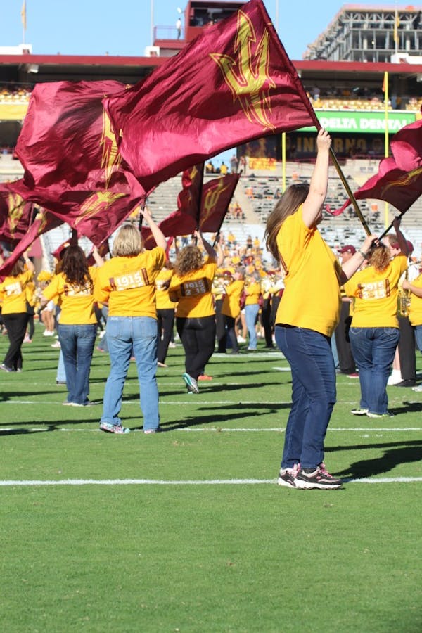 ASU Marching Band Celebrates 100-Years of Music with Alumni Performance ...