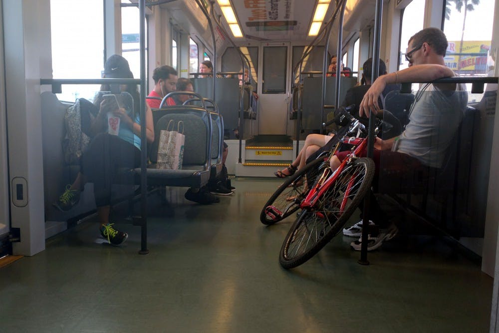 A day on planet light rail - The Arizona State Press