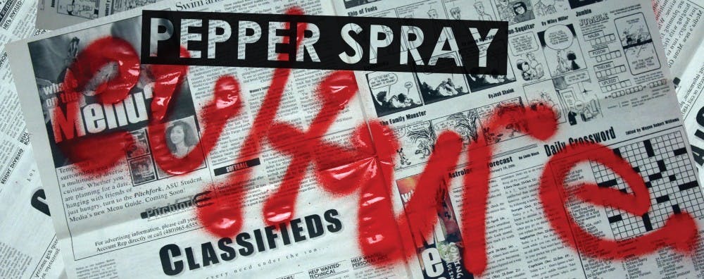 Pepper Spray Culture - The Arizona State Press
