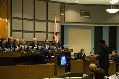 Dowdell Before City Council 12-2-14 - The Auburn Plainsman