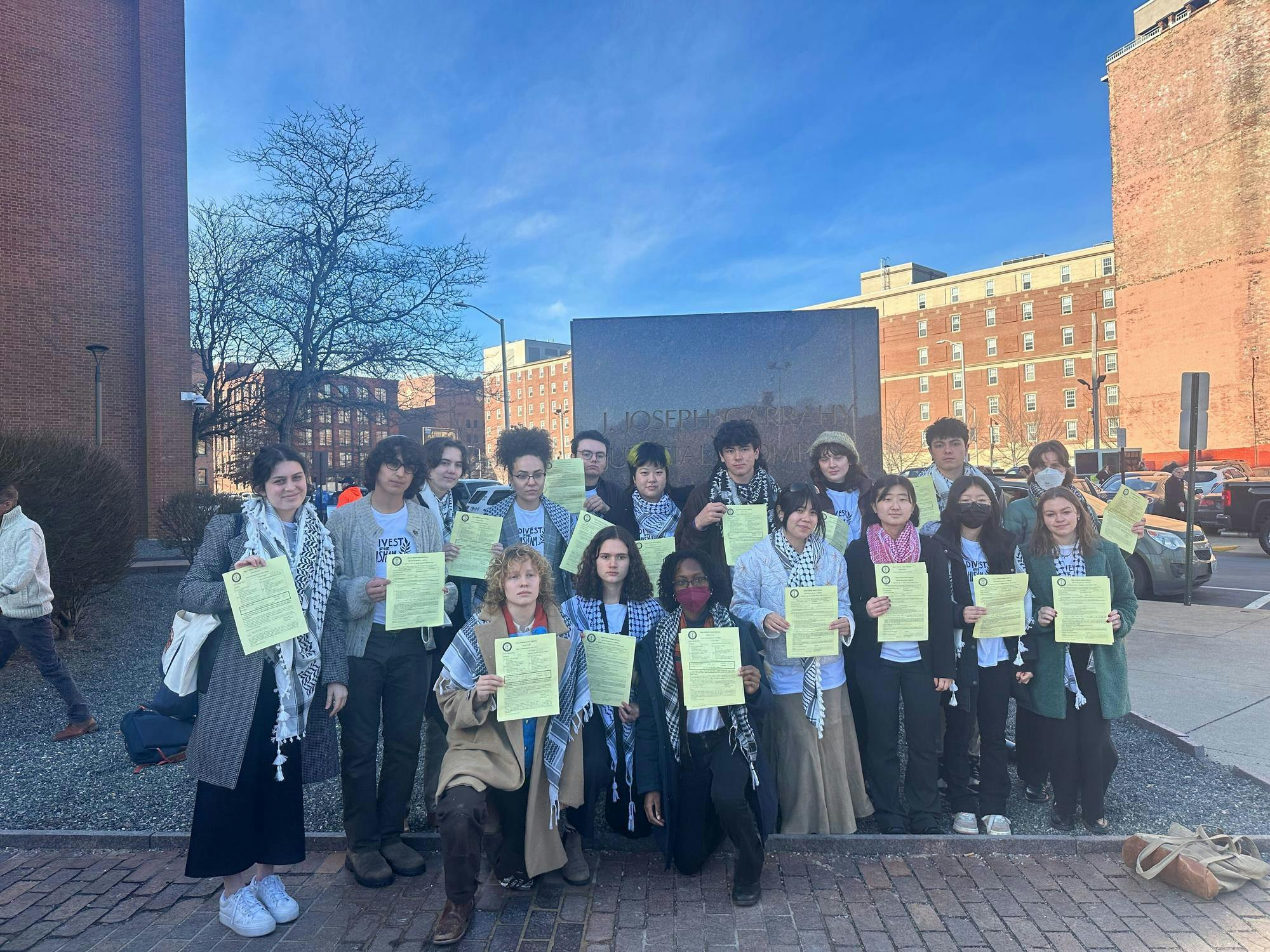 Court arraignment day one: 20 sit-in demonstrators plead not guilty to ...