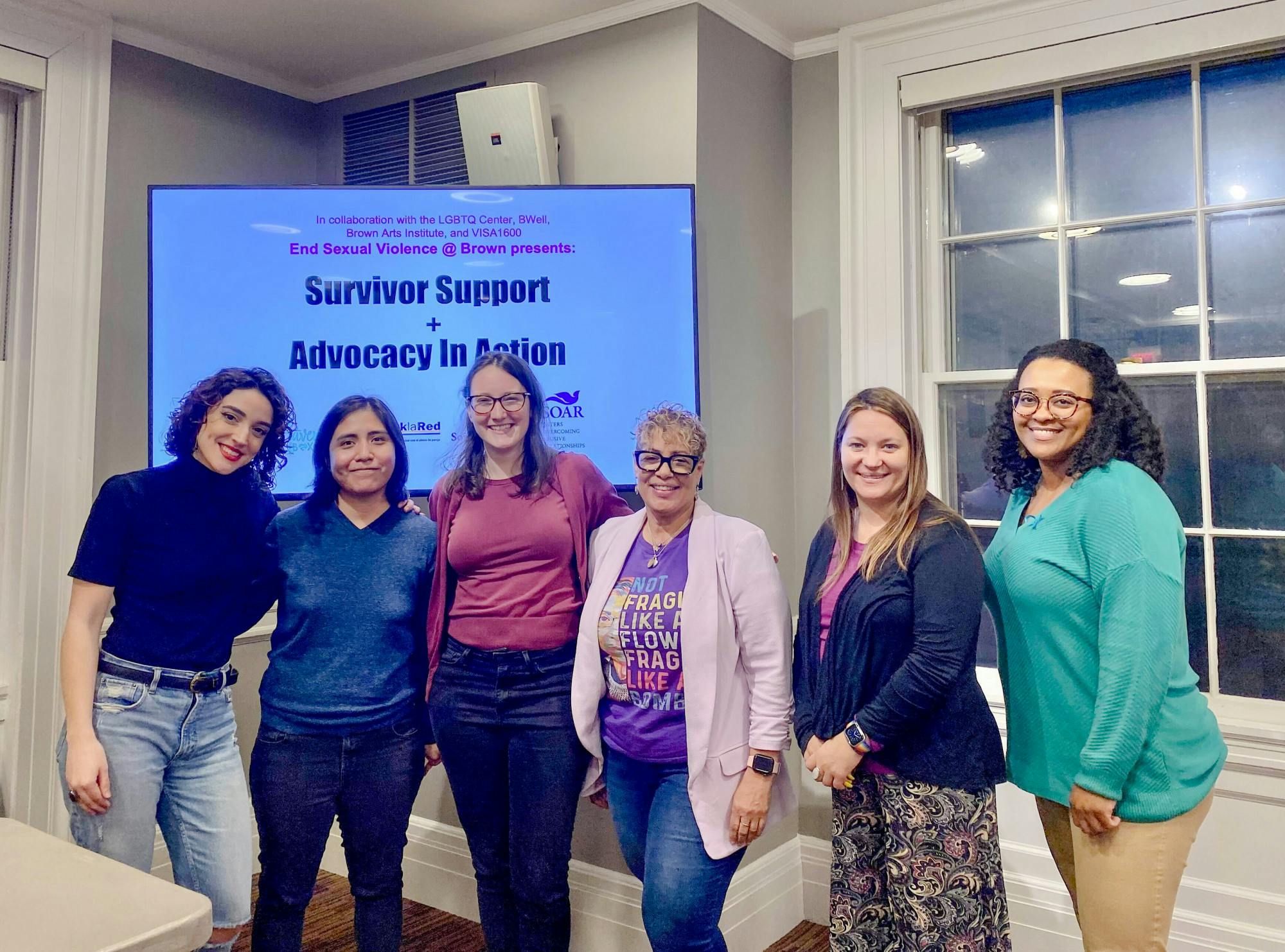 End Sexual Violence at Brown hosts nonprofit roundtable to address survivor support, advocacy ...