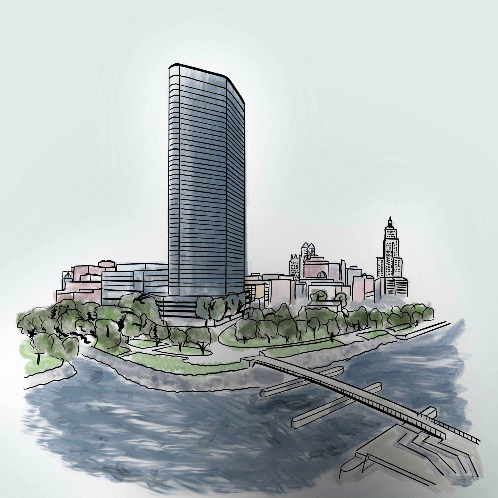 New Fane Tower design brought before I-195 Commission - The Brown Daily ...