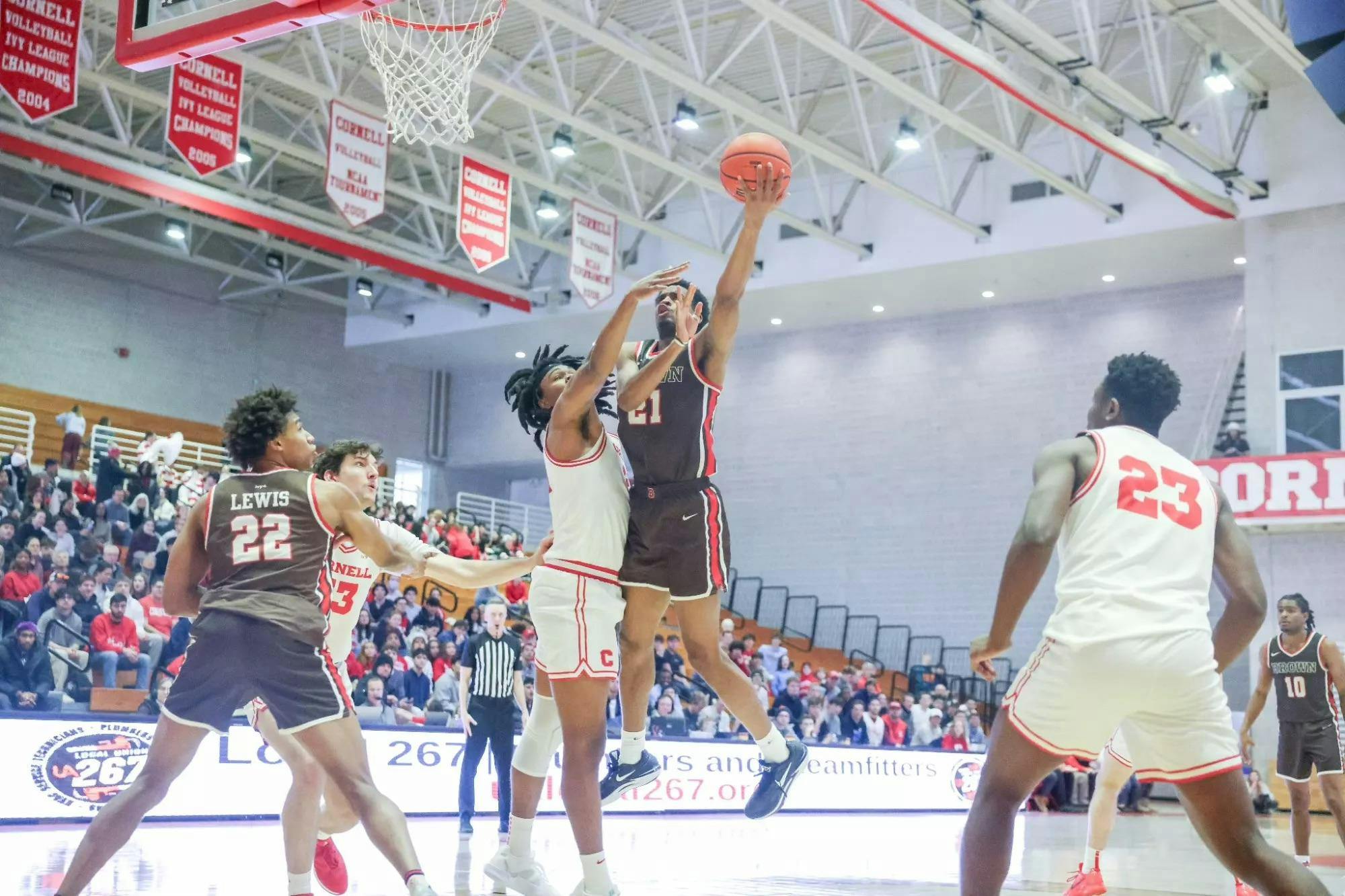 Cooley’s career day propels men’s basketball to 83-82 victory against ...