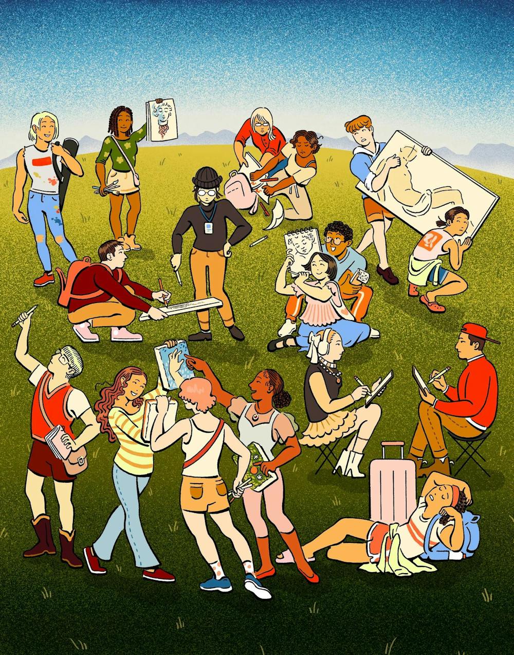 Inaugural cohort of RISD’s First Year in Florence program immerses ...