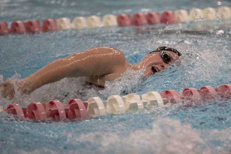 Ball State Woman's Swimming and Diving team faced Akron this weekend ...