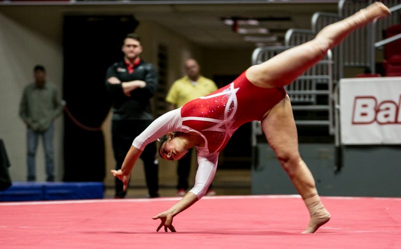 Gymnastics Red vs. White Intersquad 2017 - Ball State Daily