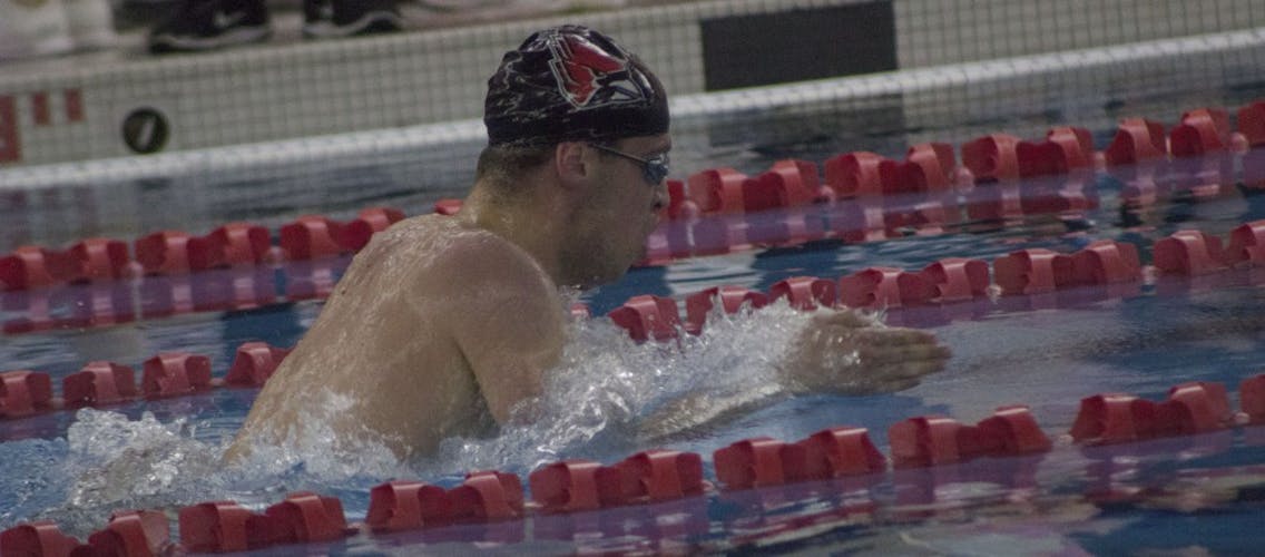 Ball State Men's Swim team competes in the Butler Meet - Ball State Daily