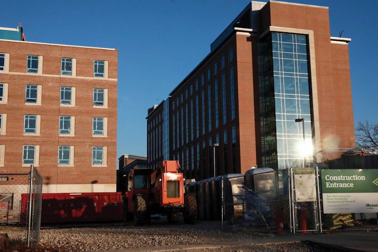 Campus construction - Ball State Daily