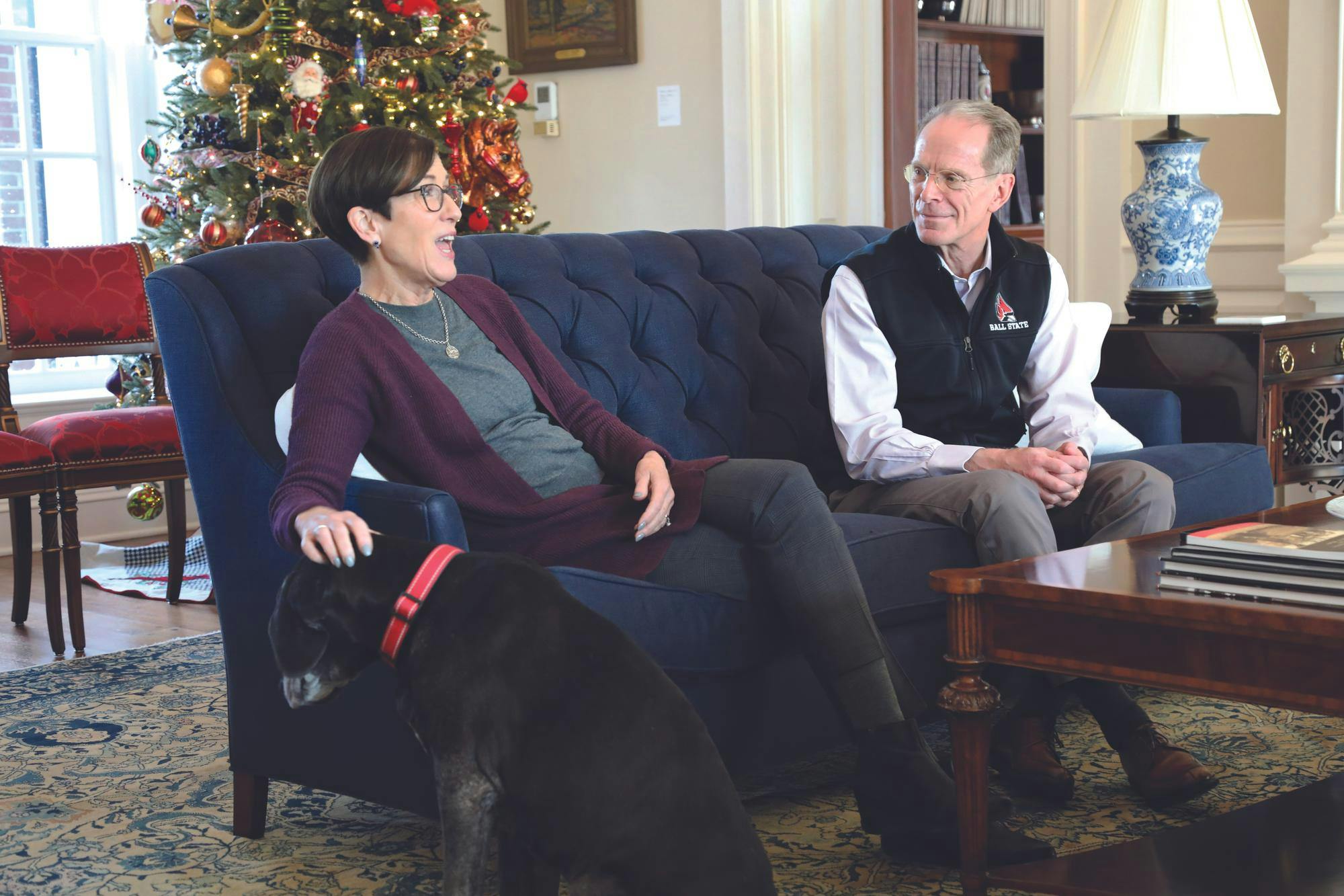 Presidential pets: A look inside Ball State University's Bracken House ...
