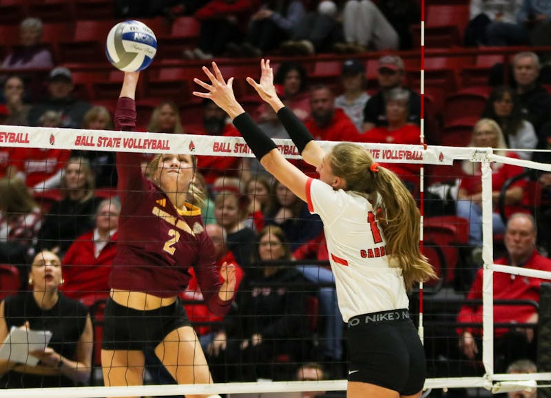 Ball State Women's Volleyball sweeps CMU - Ball State Daily