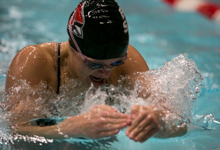 Coed swimming and diving vs. Grand Valley State 2017 - Ball State Daily