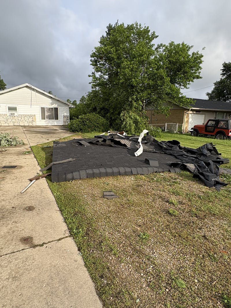 Possible tornado leaves damage path across Muncie and Delaware County ...
