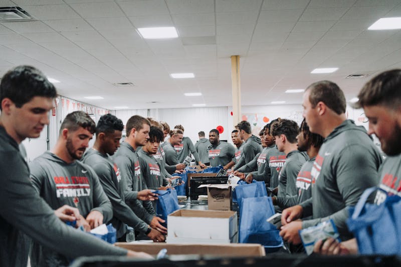 Perspective and Passion; Ball State athletes value service - The Daily News