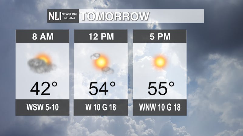 Temperatures Make a Slight Fall Into the Upper 50s Leaving Us With ...