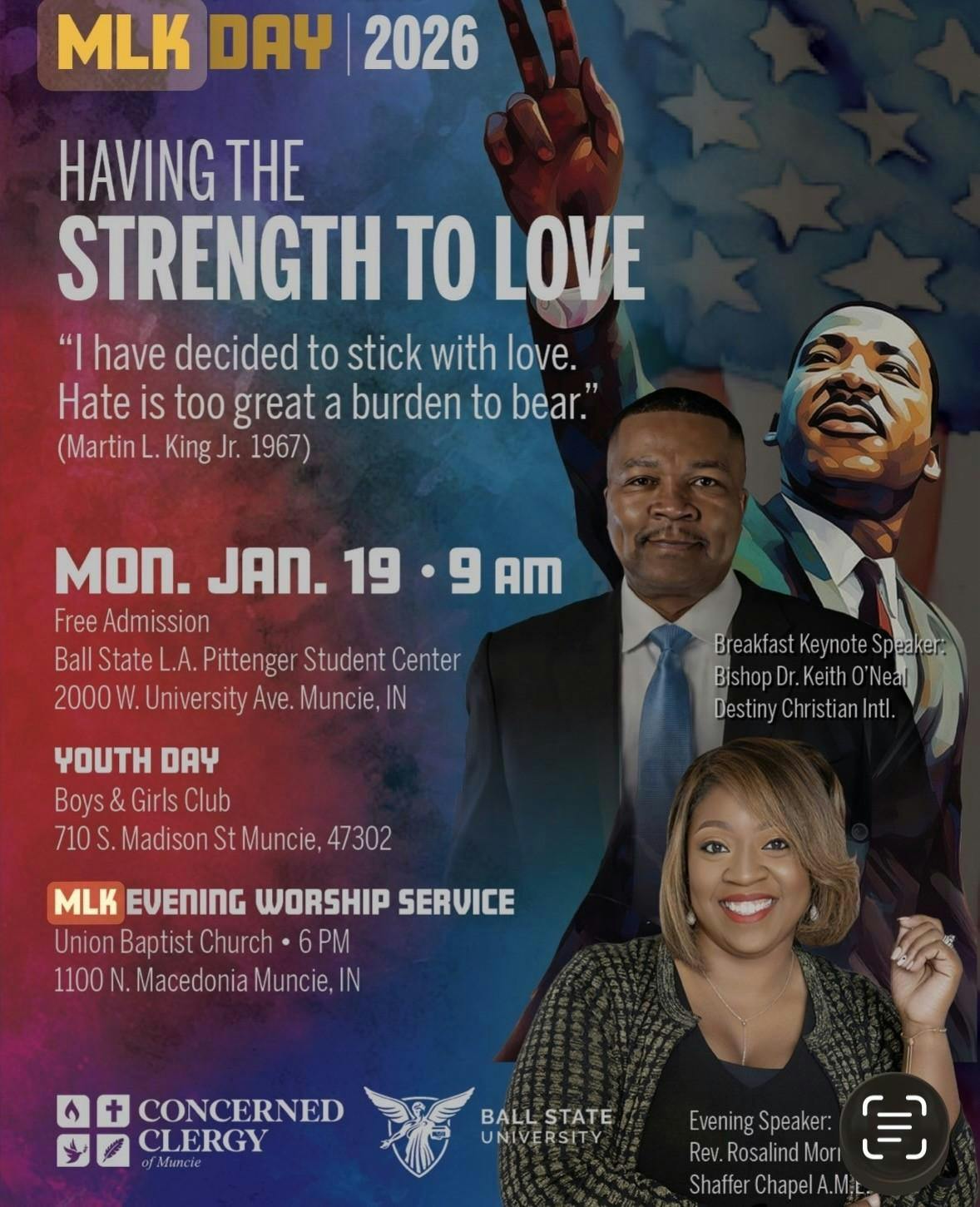 Muncie community to honor Martin Luther King Jr. with several public ...