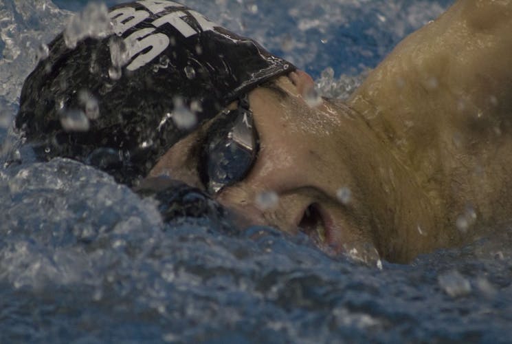 Ball State Men's Swim team competes in the Butler Meet - Ball State Daily