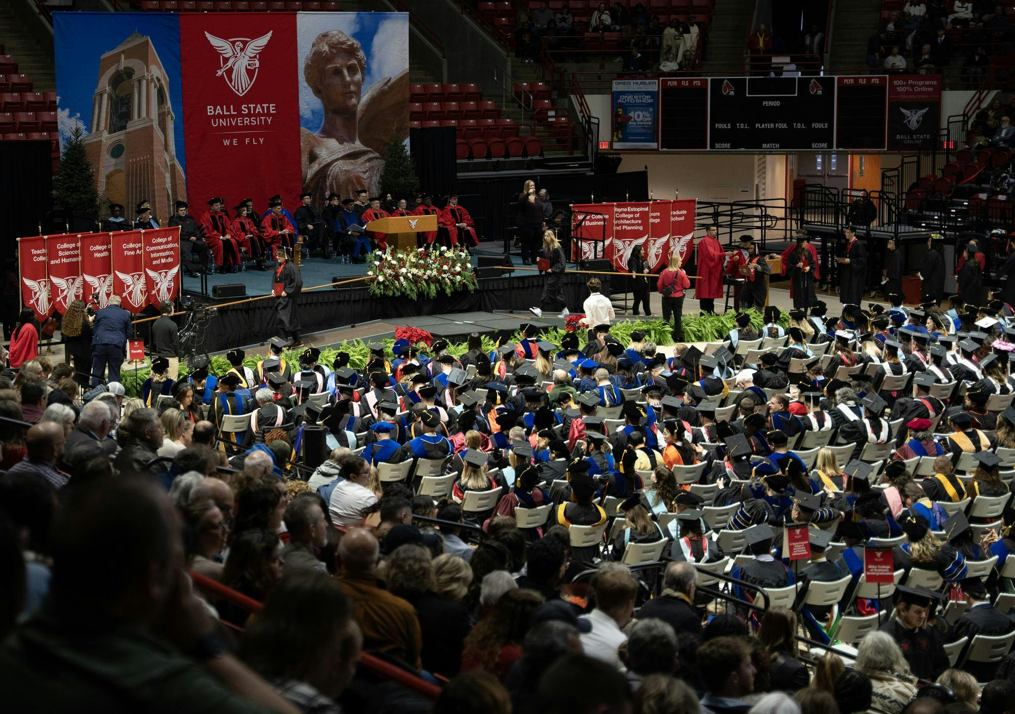 Ball State holds 203rd commencement ceremony for fall graduates - Ball ...