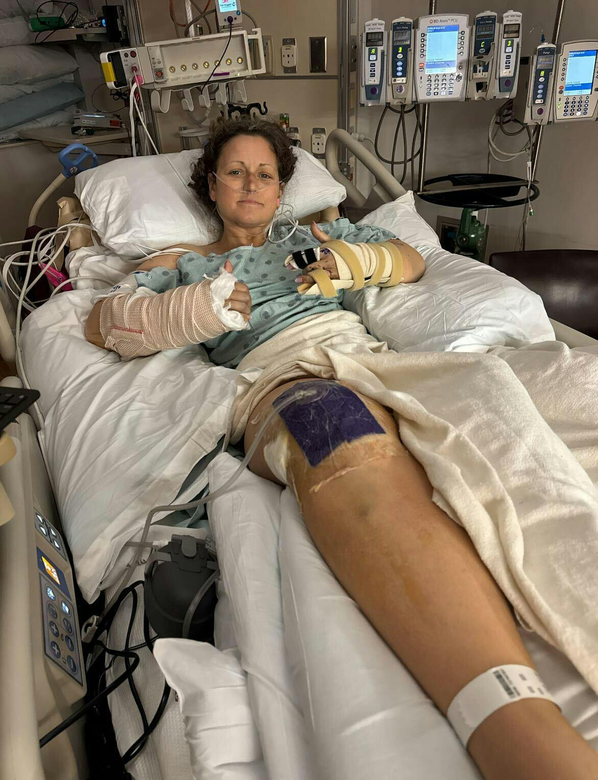 After a near-fatal car crash, Sarah Shore-Beck has turned tragedy into ...
