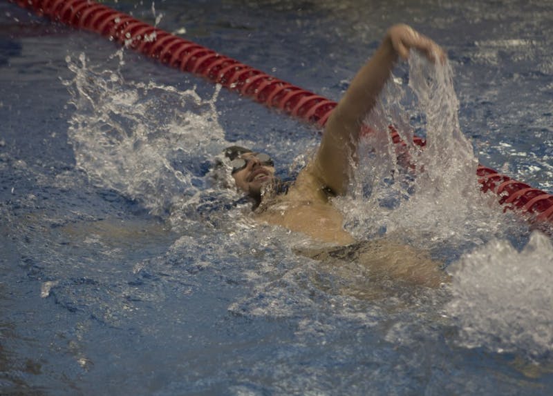 Ball State Men's Swim team competes in the Butler Meet - Ball State Daily