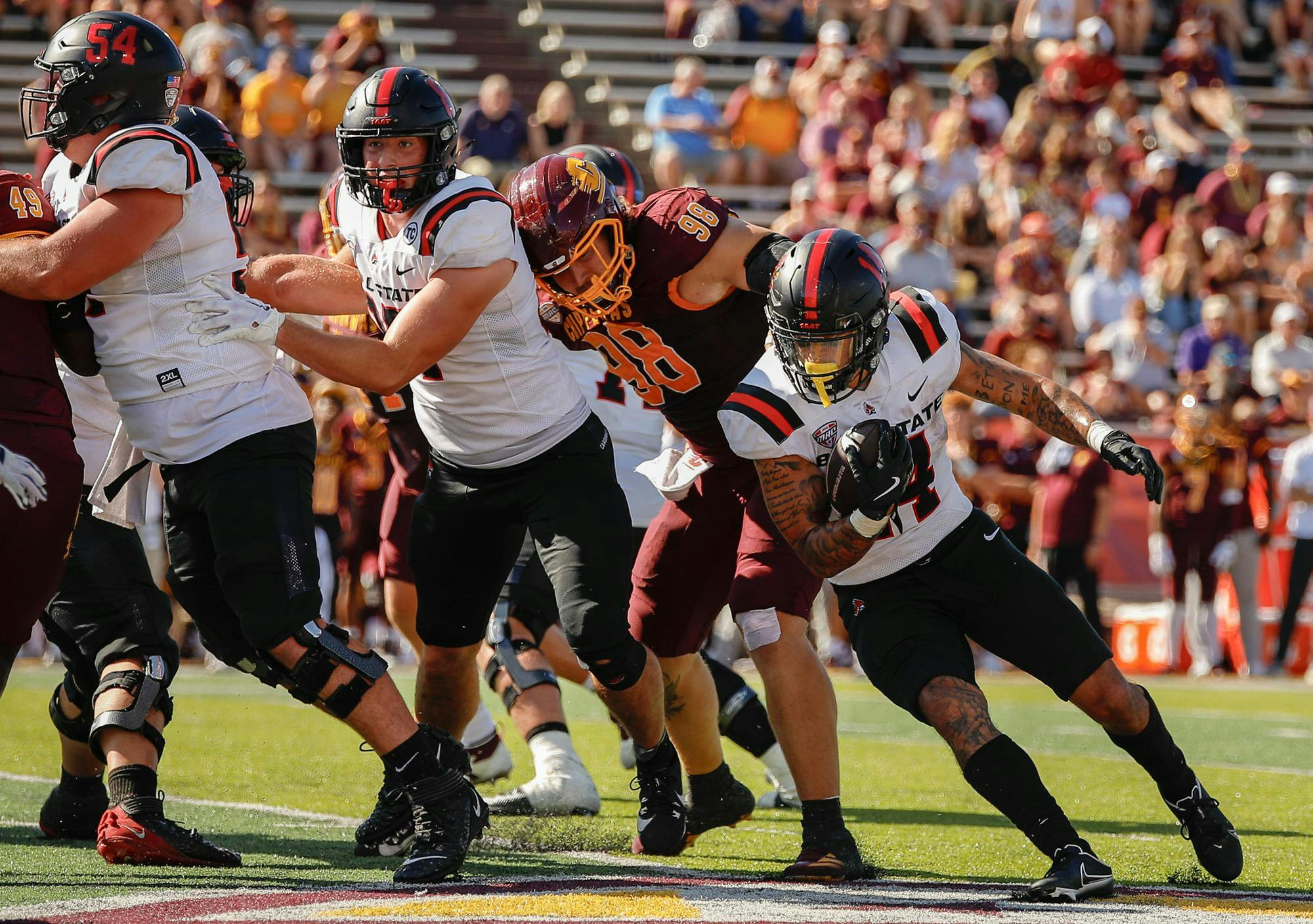 Ball State Cardinal football reflective after loss to Central Michigan ...