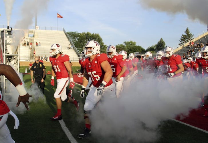 Ball State University Cardinals vs Central Connecticut State Blue ...