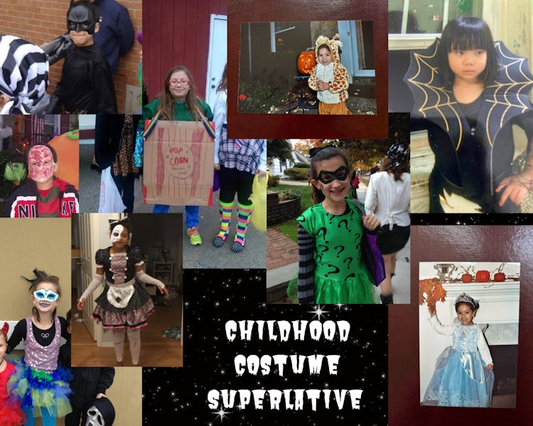 Spectrum staff childhood costume superlatives - The Spectrum
